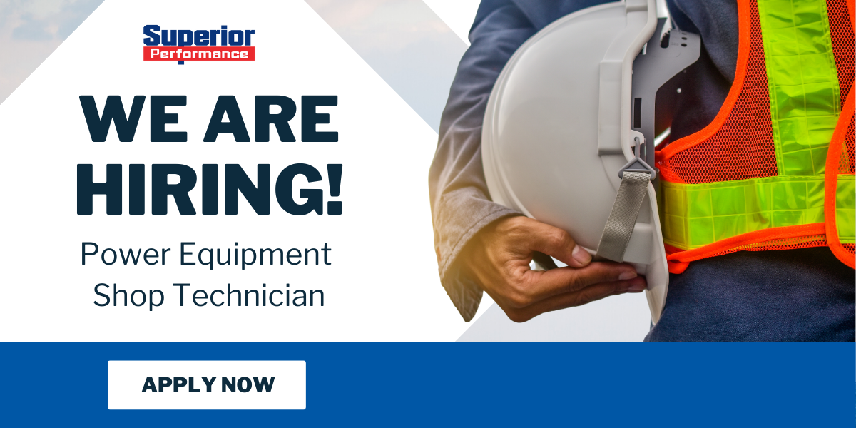 Power Equipment Shop Technician | Careers | Superior Performance